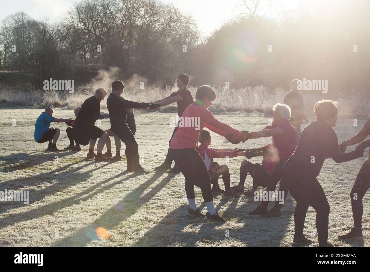 Arms linked hi-res stock photography and images - Alamy
