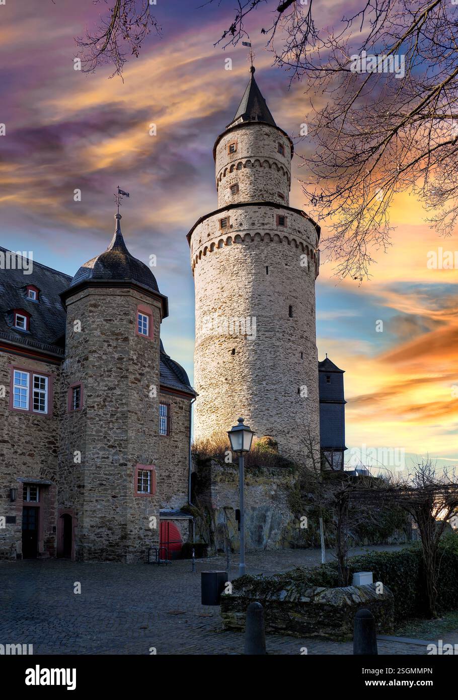 Hexenturm in the town town of Idstein, Germany Stock Photo - Alamy