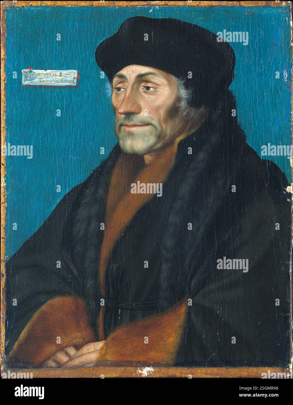 Portrait of Erasmus of Rotterdam (1466–1536), by Hans Holbein the ...