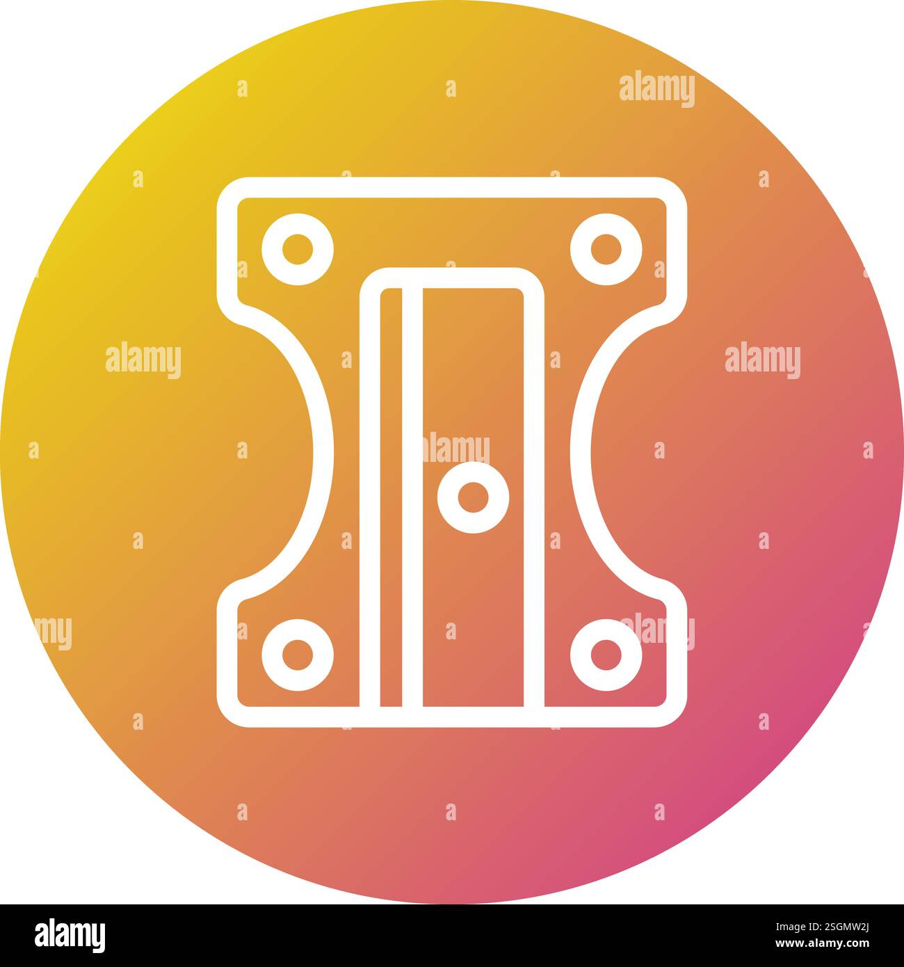 Pencil sharpener icon vector Cut Out Stock Images & Pictures - Alamy