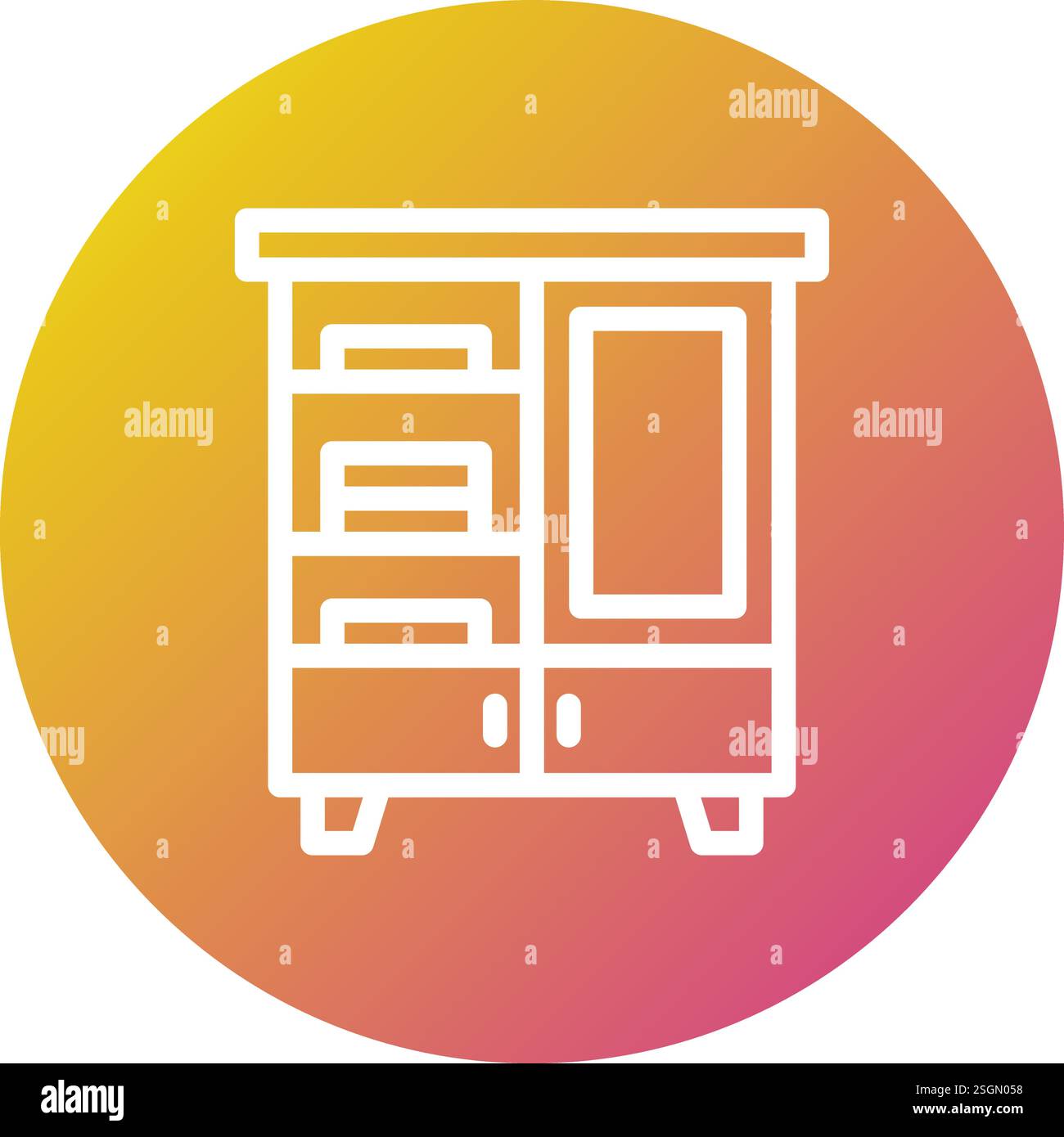 Changing room vector vectors Cut Out Stock Images & Pictures - Alamy