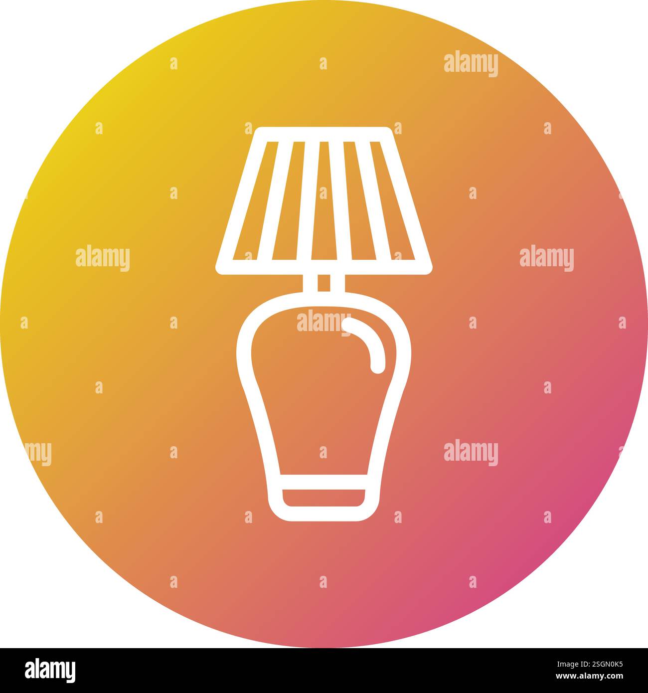 Table Lamp Vector Icon Design Illustration Stock Vector Image & Art - Alamy