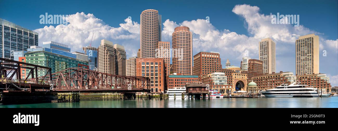 Skyline modern boston massachusetts usa hi-res stock photography and ...