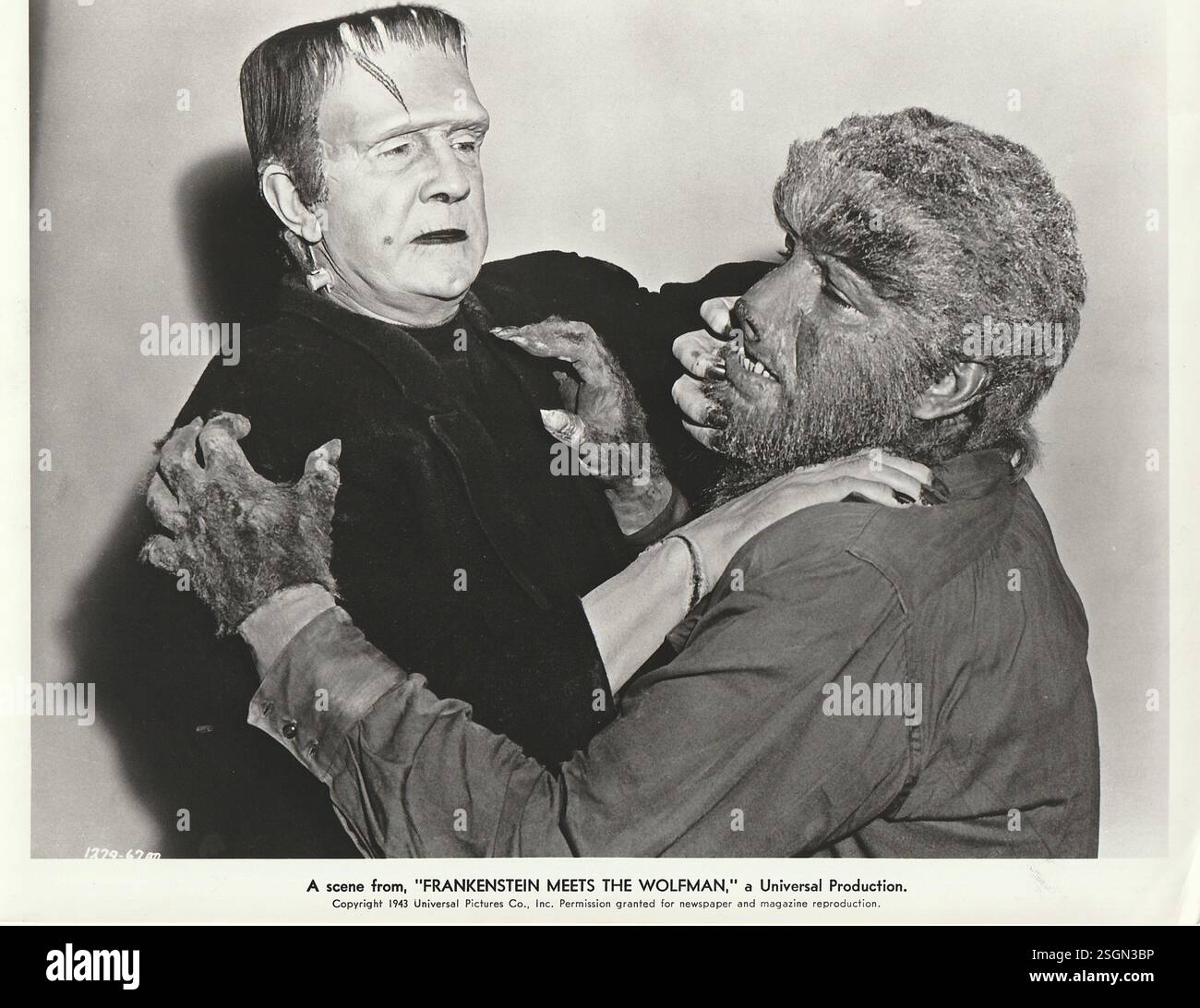 Frankenstein Meets the Wolf Man (Universal, 1943)Lon Chaney Jr. returns ...
