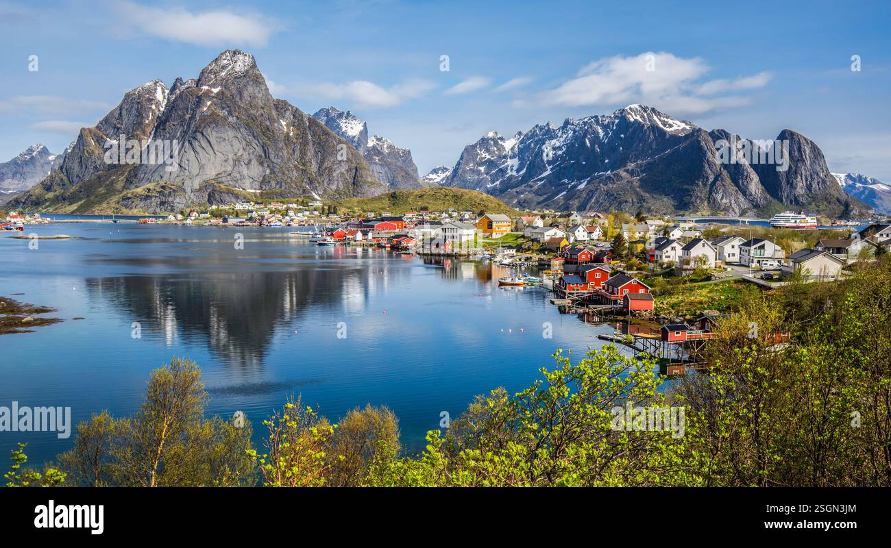Reine is a beautiful and picturesque fishing village located on the ...