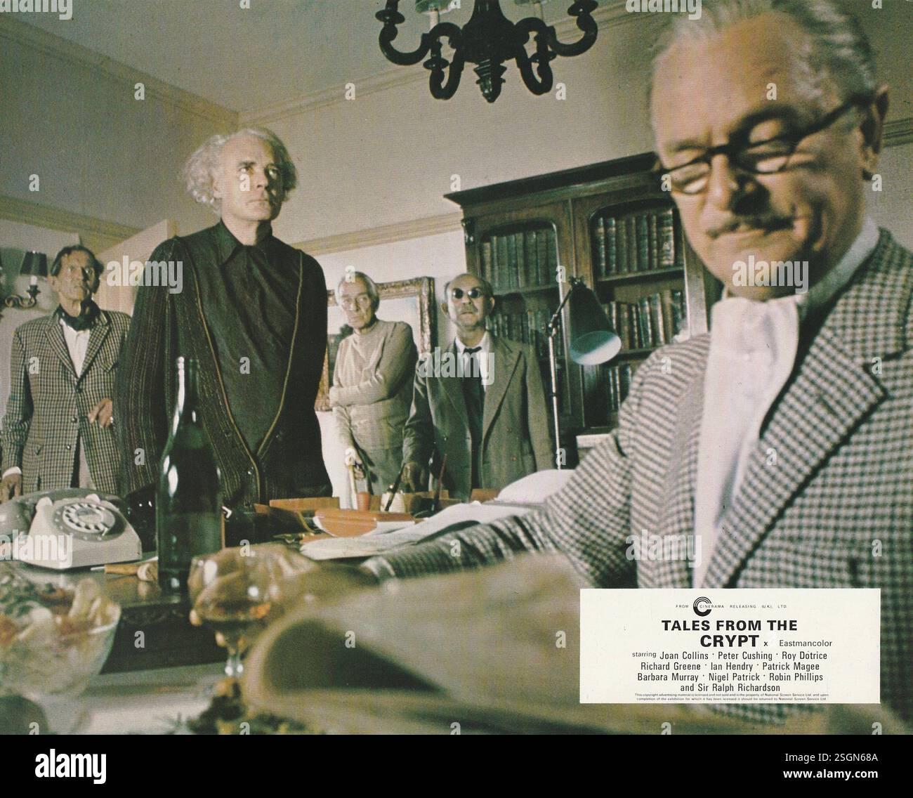 Tales From the Crypt (CIC, 1972).Starring Joan Collins, Peter Cushing, Roy Dotrice, Richard ...