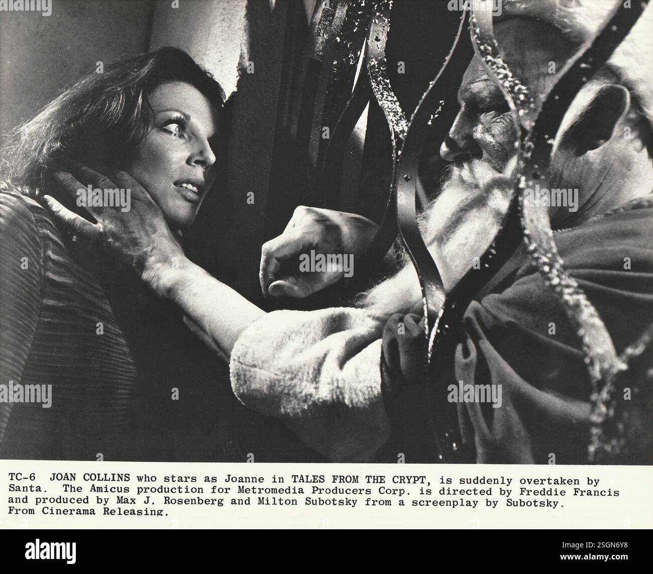 Tales From the Crypt (CIC, 1972).Starring Joan Collins, Peter Cushing ...
