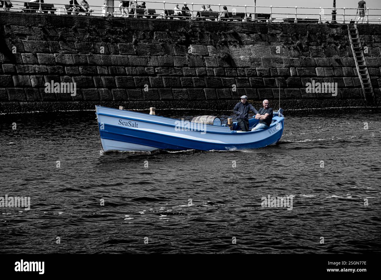 Yorkshire coble boat hi-res stock photography and images - Alamy