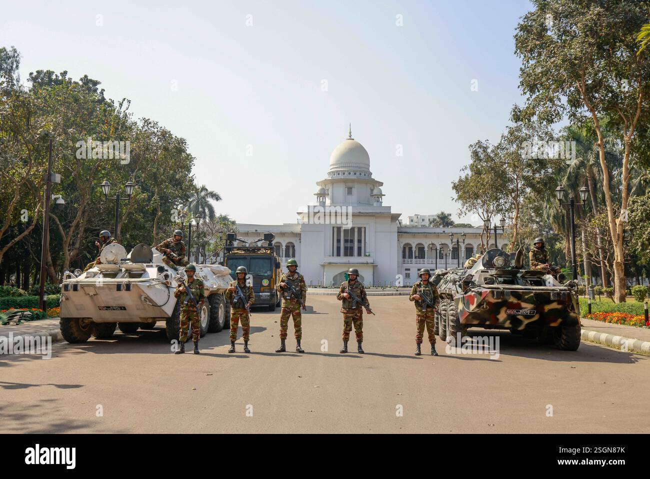 Dhaka, Bangladesh. 08th Feb, 2025. In light of the current situation in ...