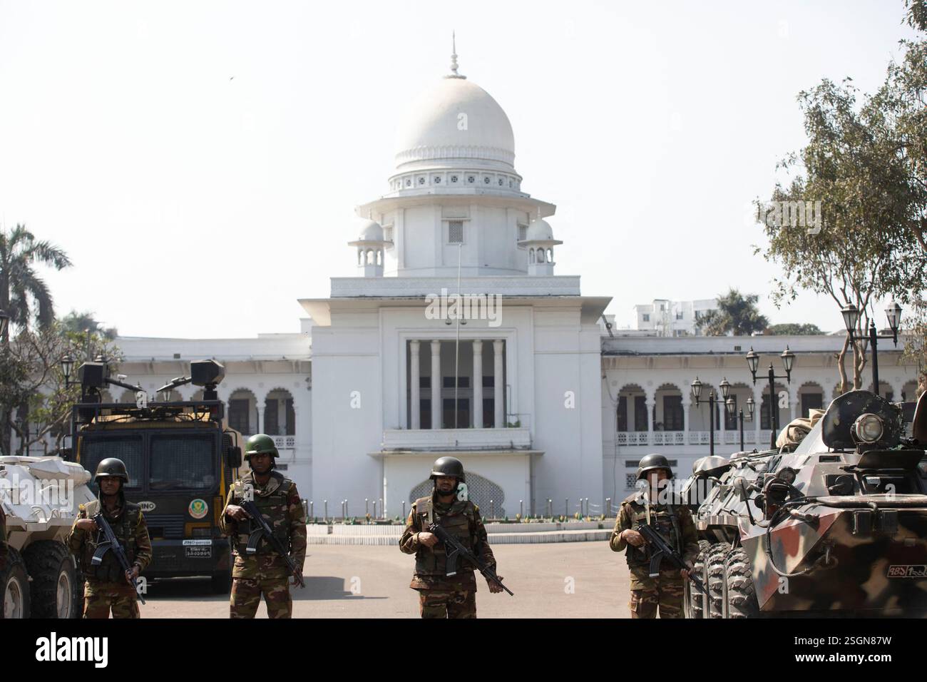 Dhaka, Bangladesh. 08th Feb, 2025. In light of the current situation in ...