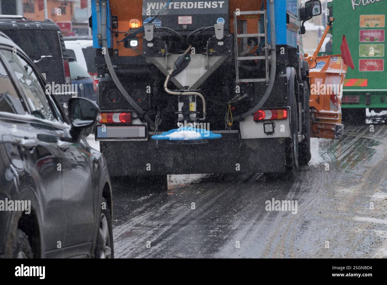 road salt for gritting paths and roads in winter time road salt for gritting paths and roads ...