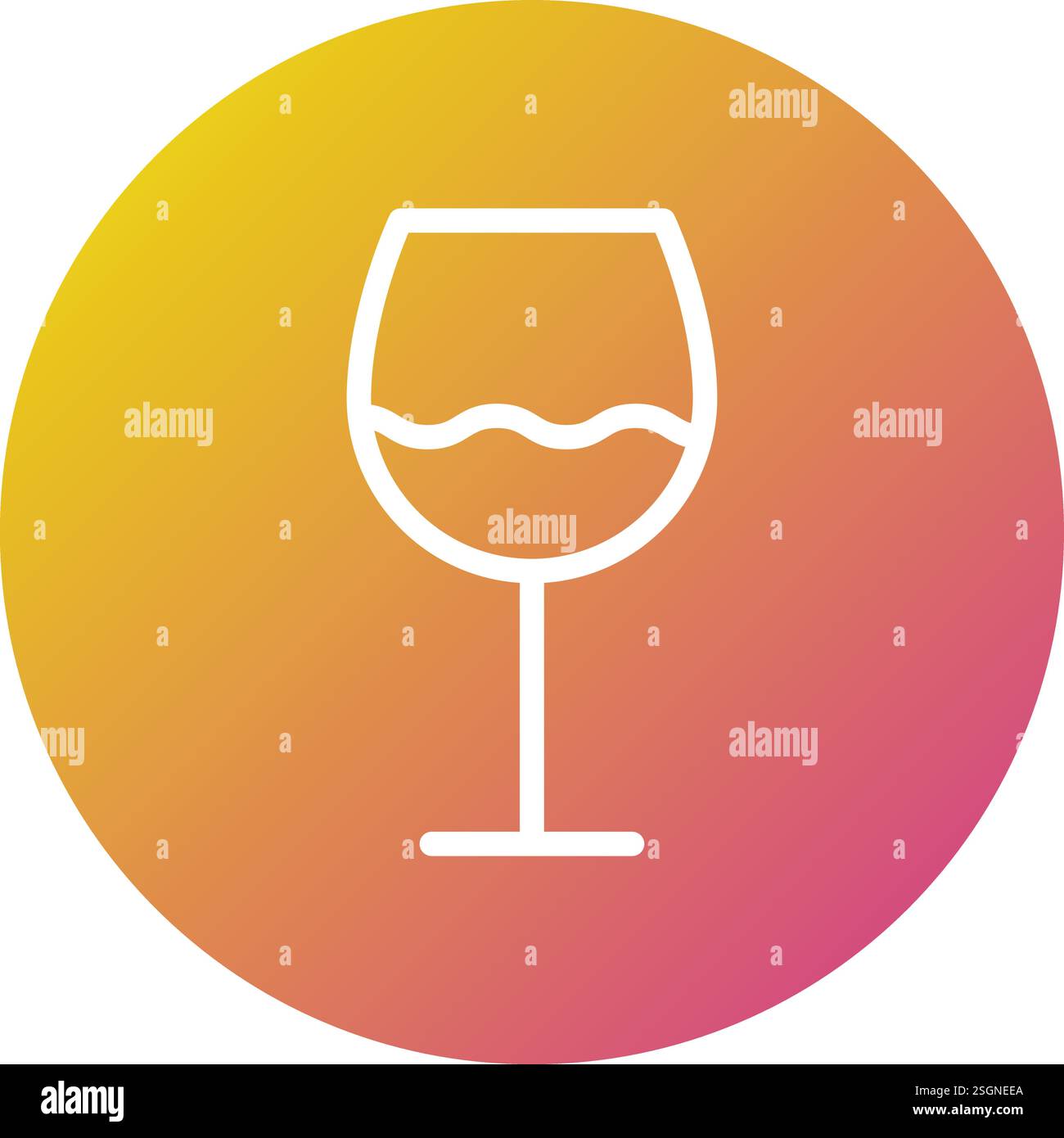 Glass Vector Icon Design Illustration Stock Vector Image & Art - Alamy