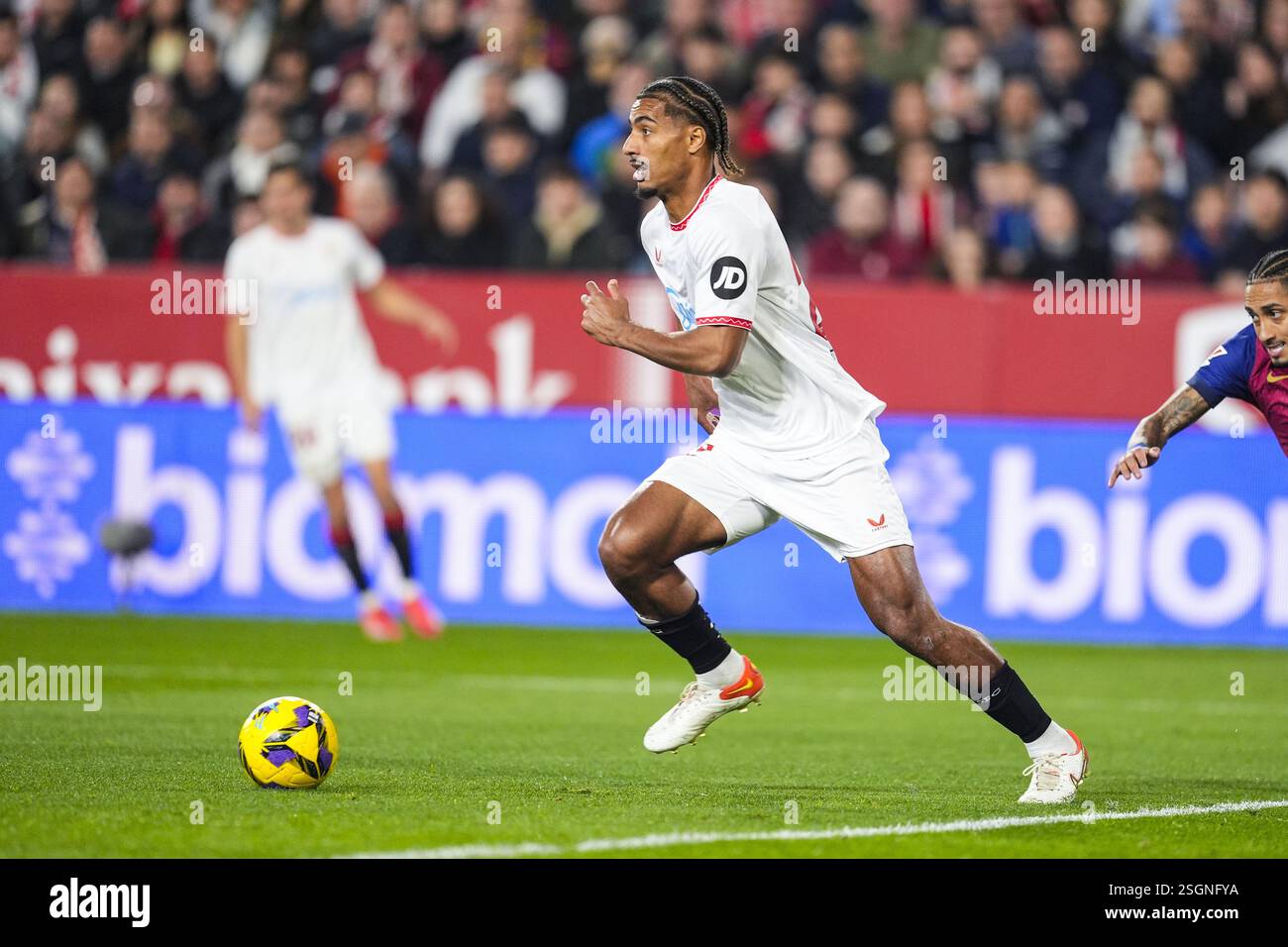 Loic Bade of Sevilla FC during the Spanish championship La Liga ...