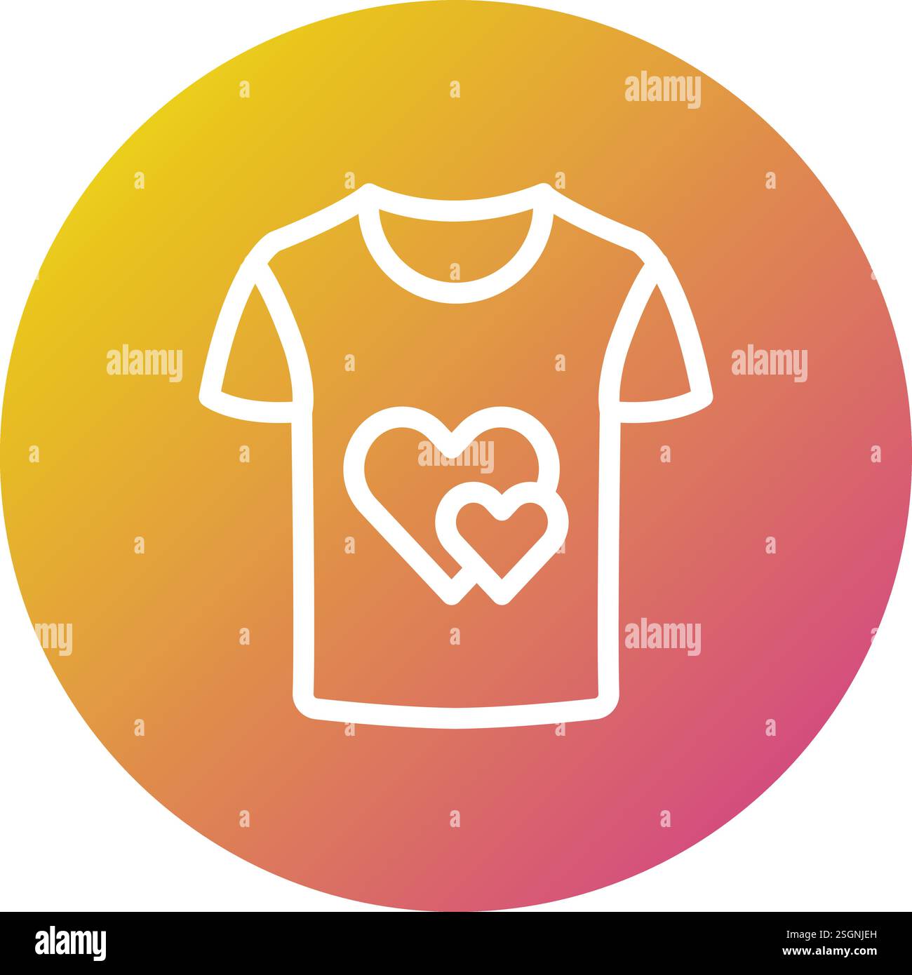 Tshirt Vector Icon Design Illustration Stock Vector Image & Art - Alamy