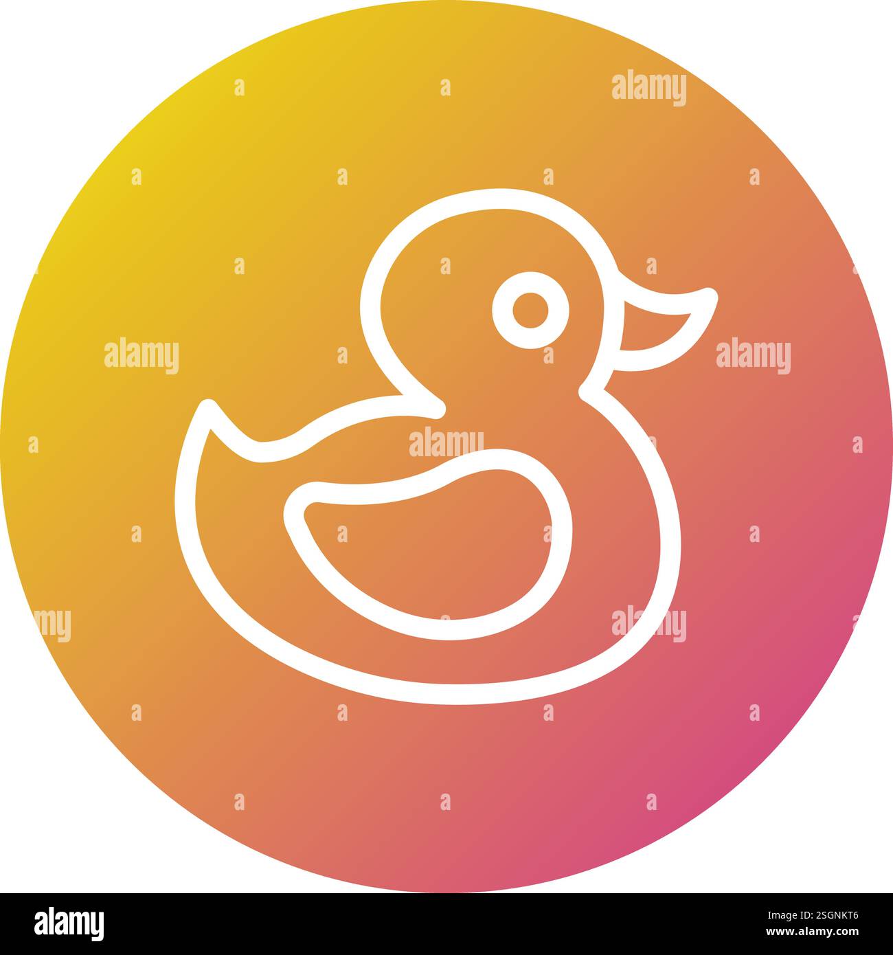 Swan Vector Icon Design Illustration Stock Vector Image & Art - Alamy