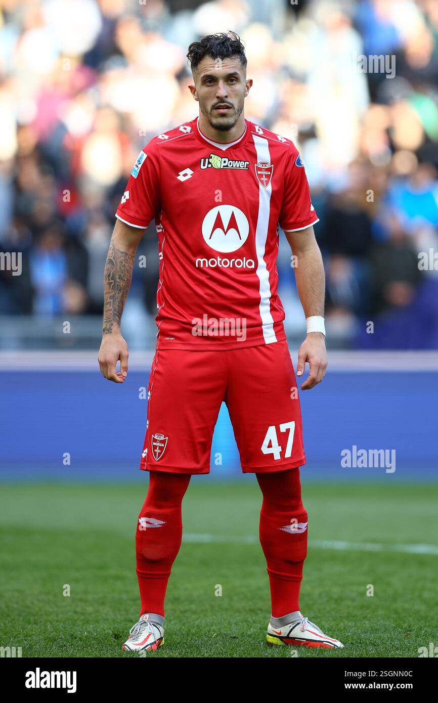 AC Monza's Dany Mota during twenty-fourth Serie A soccer match between ...