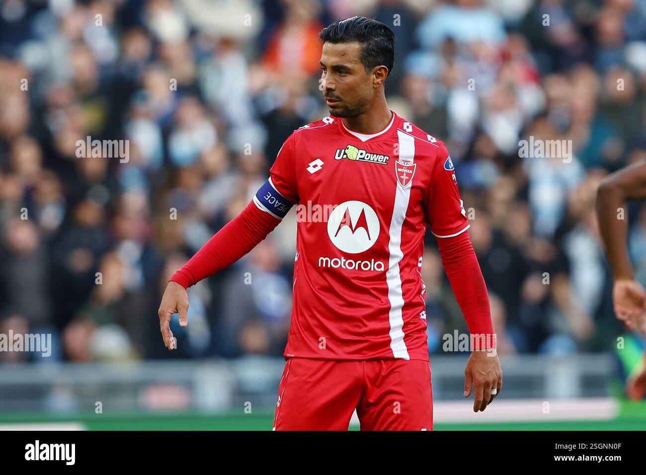 AC Monza's Armando Izzo during twenty-fourth Serie A soccer match ...