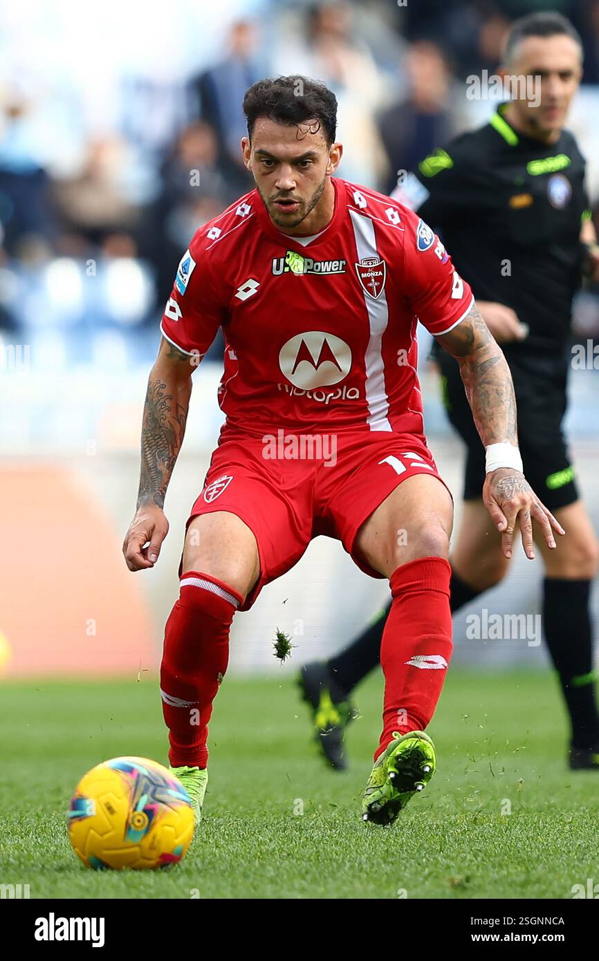 AC Monza's Pedro Pereira during twenty-fourth Serie A soccer match ...