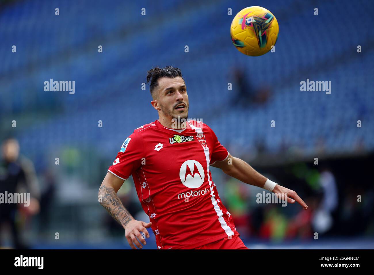 AC Monza's Dany Mota during twenty-fourth Serie A soccer match between ...
