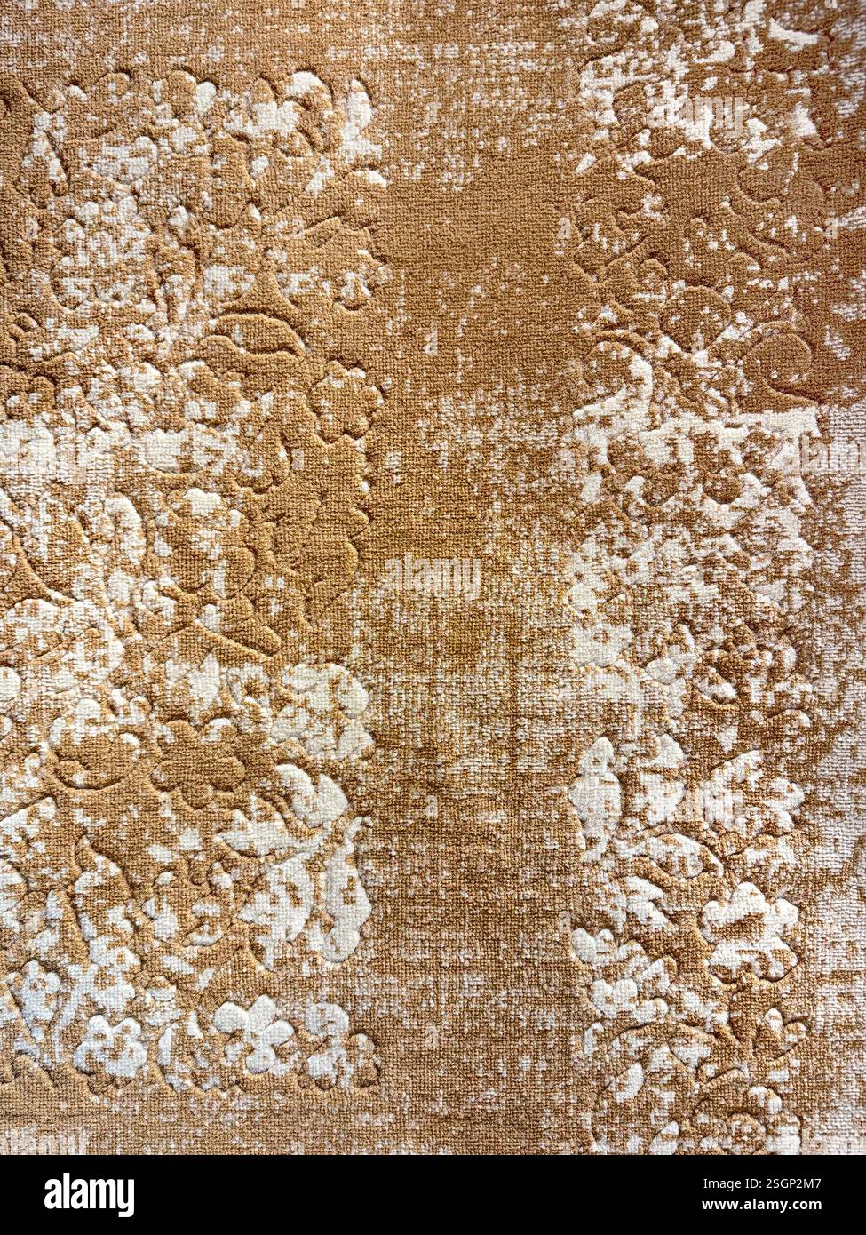 Random abstract carpet rug texture in floral ornamental pattern with ...