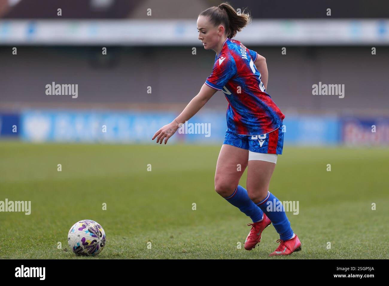 London, UK. 9 February 2025. Lily Woodham during Crystal Palace v ...
