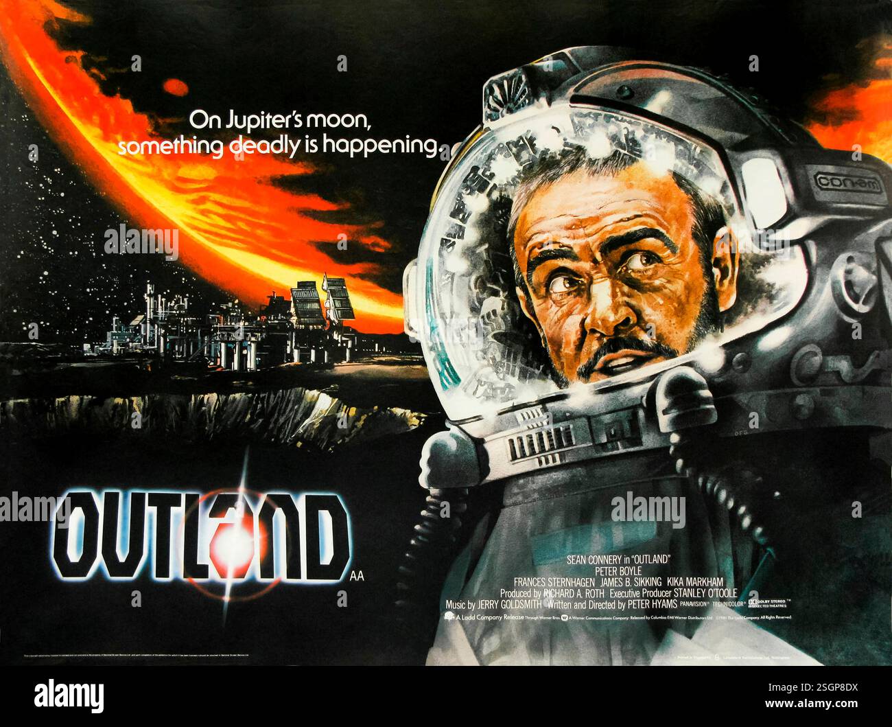 OUTLAND (1981), directed by PETER HYAMS. Credit: LADD COMPANY/WARNER ...