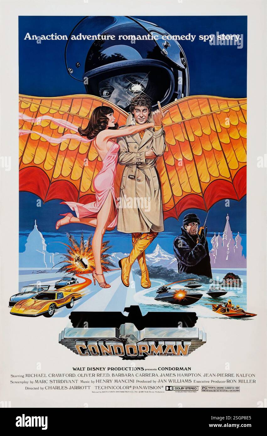 CONDORMAN (1981), directed by CHARLES JARROTT. Credit: WALT DISNEY ...