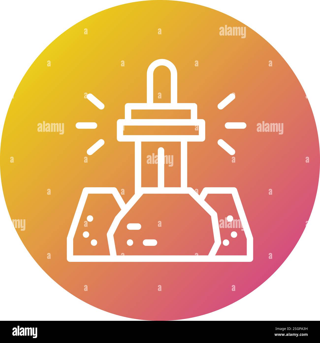 Excalibur symbol hi-res stock photography and images - Alamy