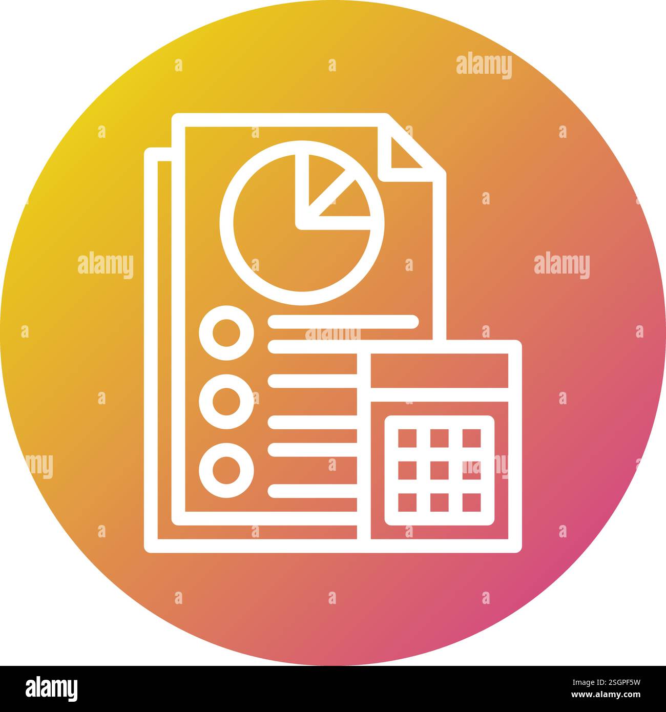 Accounting Vector Icon Design Illustration Stock Vector Image & Art - Alamy