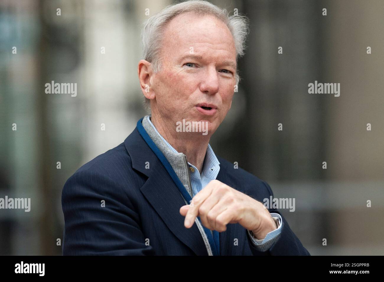 Paris, France. 10th Feb, 2025. Former CEO of US multinational ...