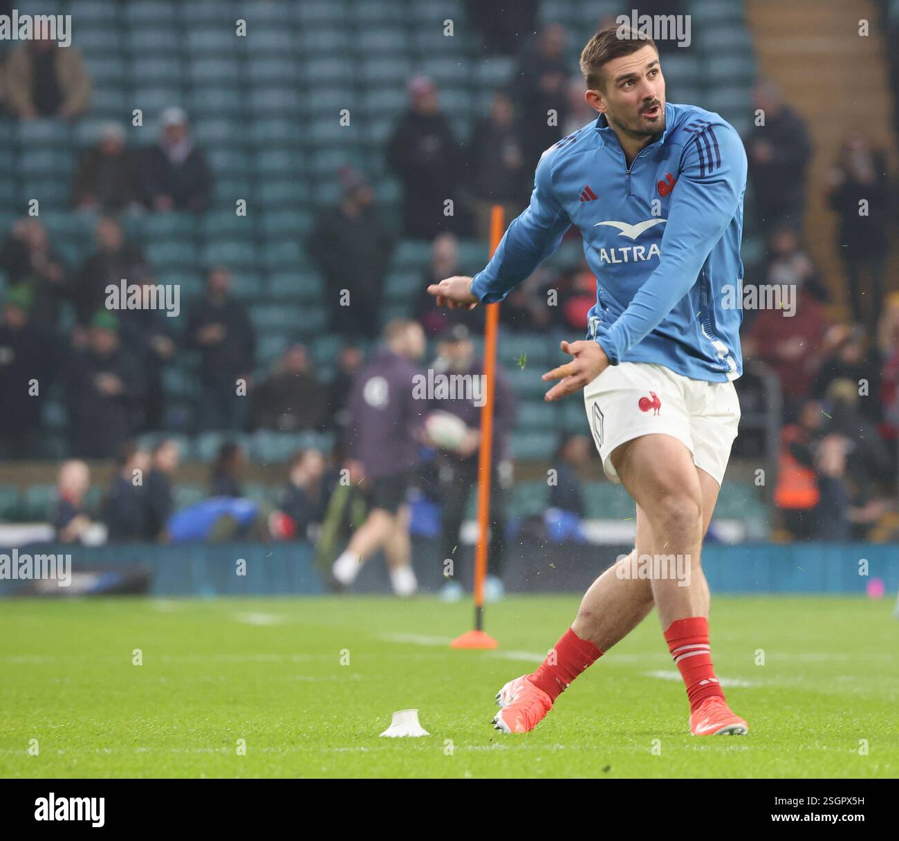 Thomas Ramos of France in action during Guinness Men's Six Nations ...