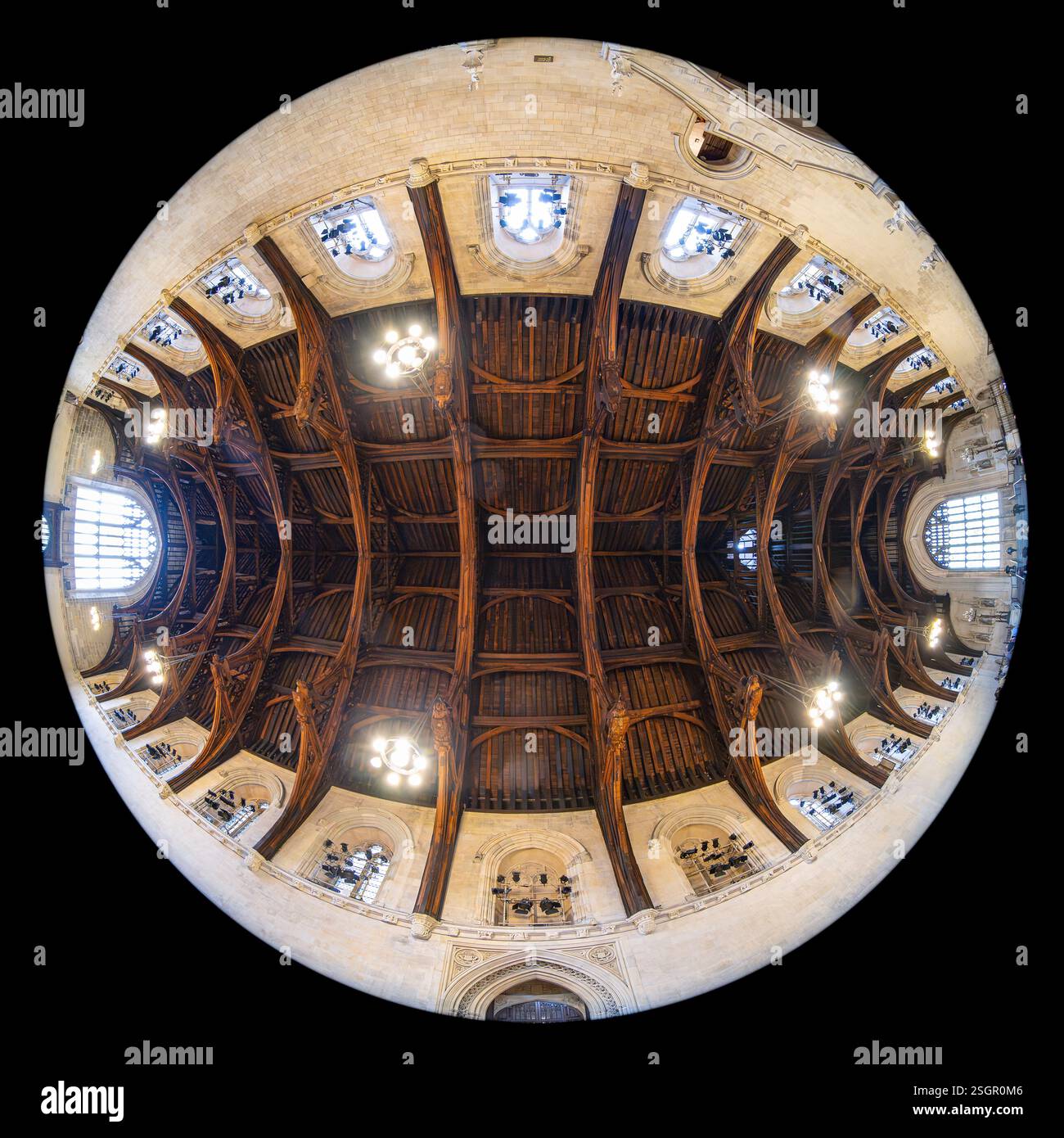 Medieval hammer beam roof hi-res stock photography and images - Alamy