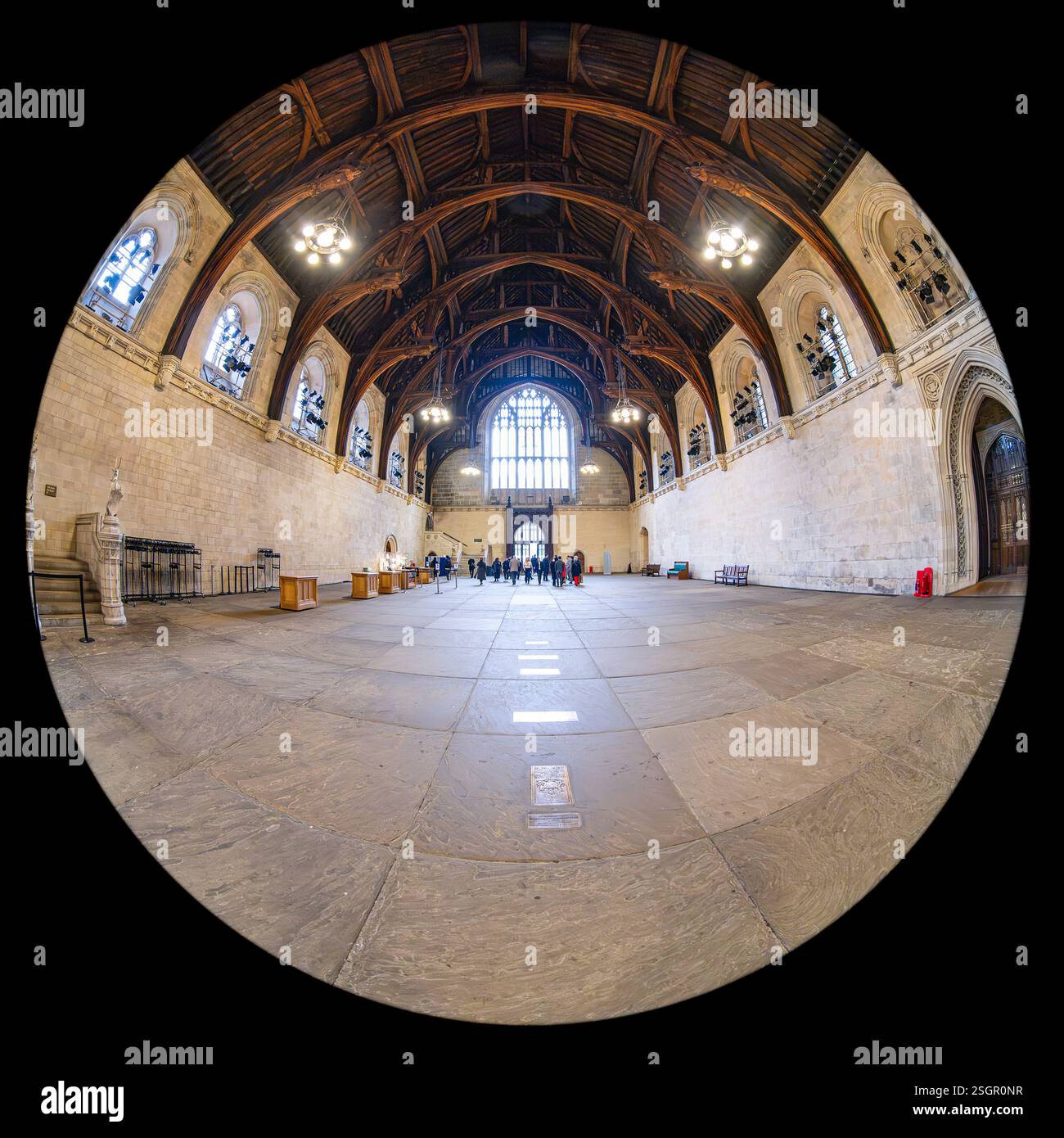 Hammer Beam Roof, Parliament, London Stock Photo - Alamy