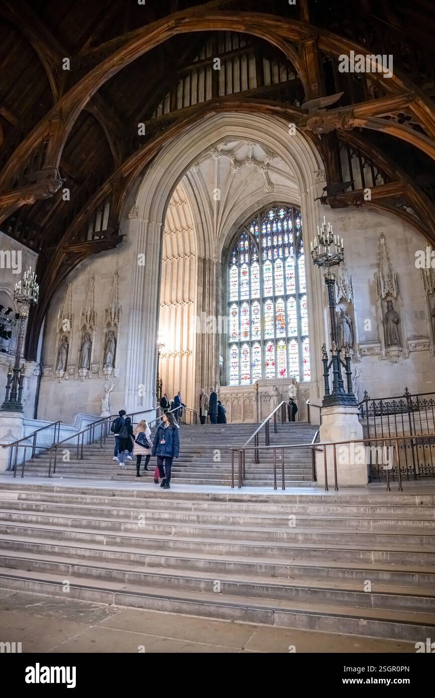 Hammer Beam Roof, Parliament, London Stock Photo - Alamy