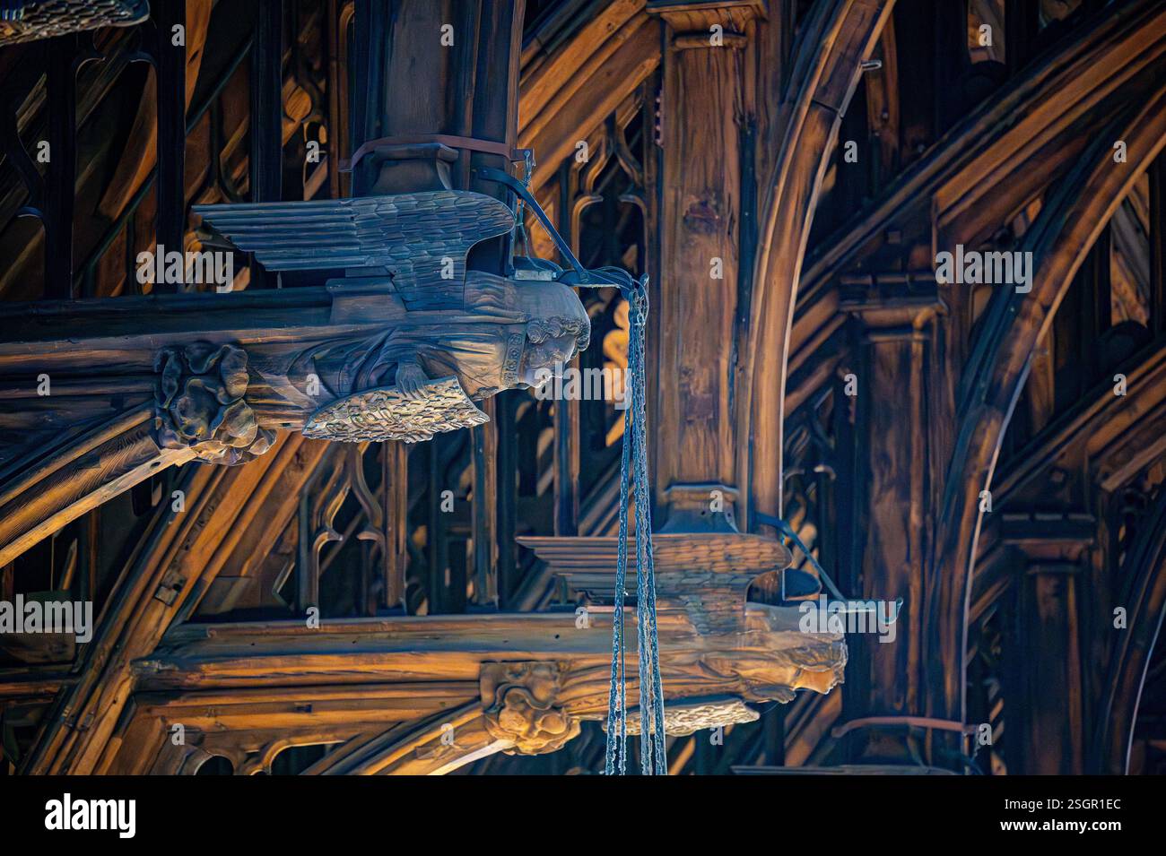 Hammer beam roof hi-res stock photography and images - Alamy