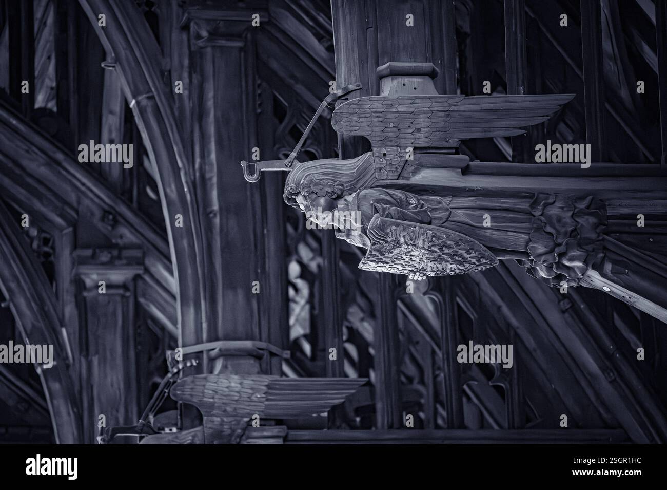 Hammer beam roof hi-res stock photography and images - Alamy