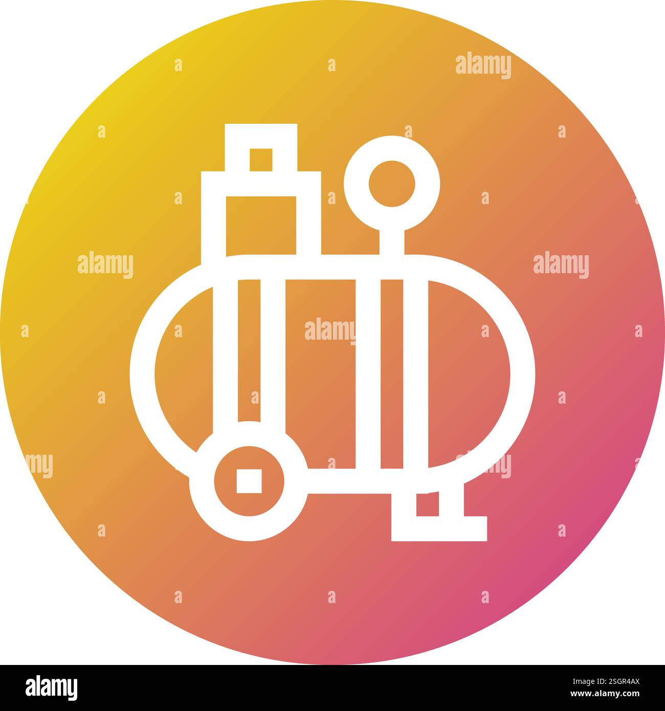 Air Compressor Vector Icon Design Illustration Stock Vector Image & Art ...