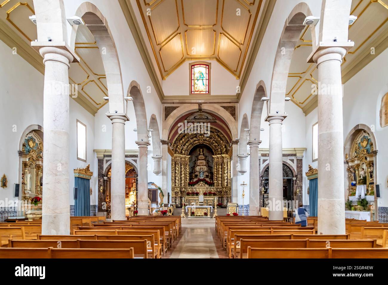 Igreja Matriz de Nossa Senhora da Conceicao, Portimo, Portugal Stock ...