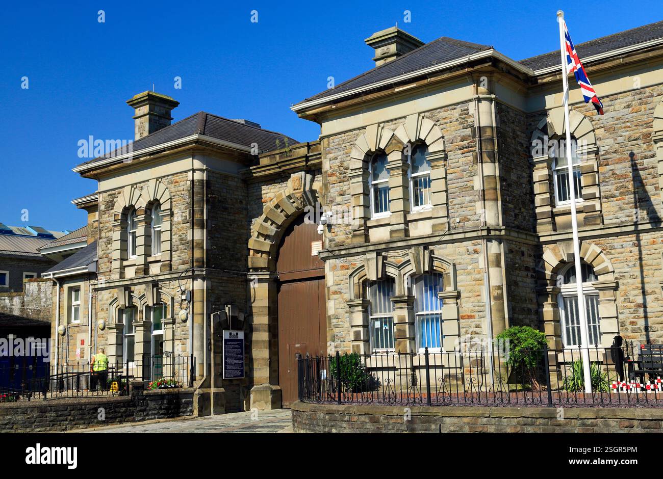 H.M. Prison, Swansea, Wales, UK Stock Photo - Alamy