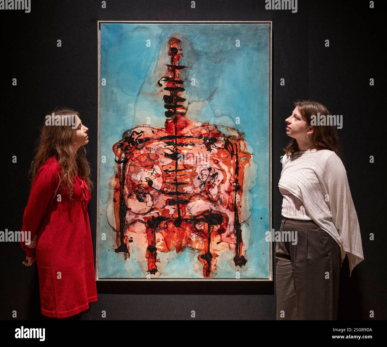 Bonhams, London, UK. 10th Feb, 2025. The Haunting Current: “The Willows ...