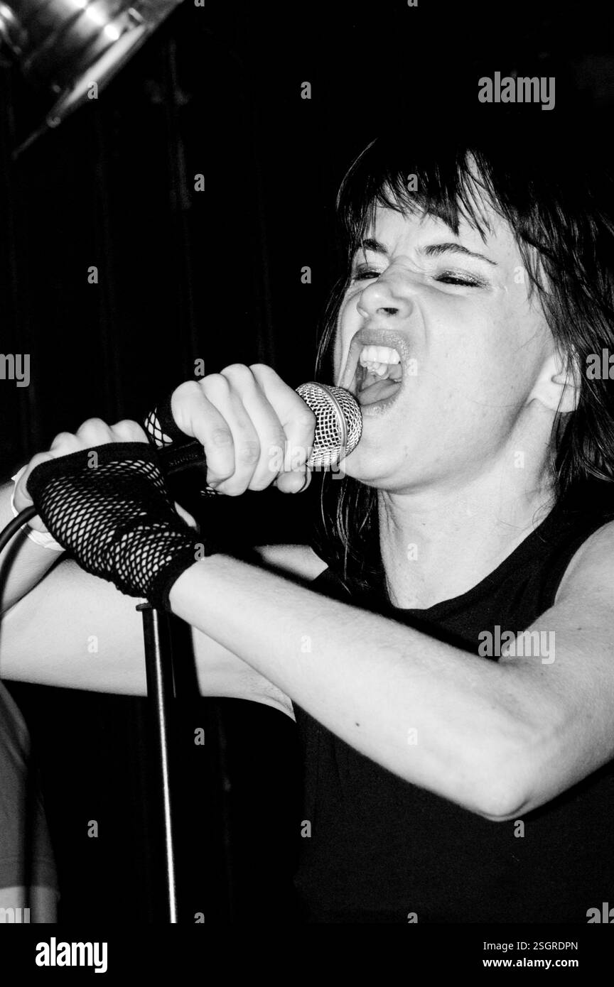 Juliette and the licks concert Black and White Stock Photos & Images ...