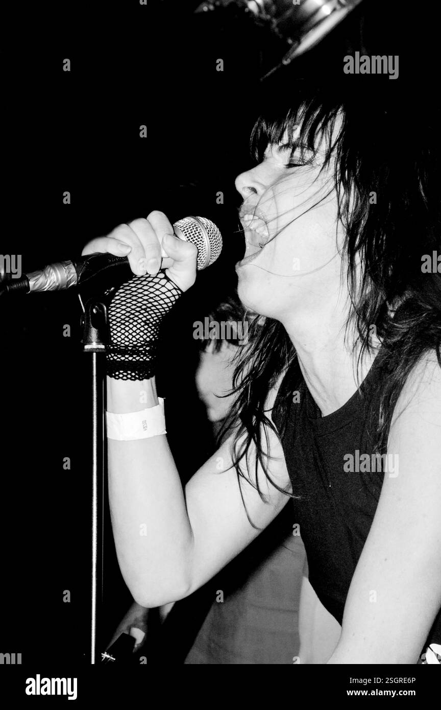 Juliette and the licks concert Black and White Stock Photos & Images ...