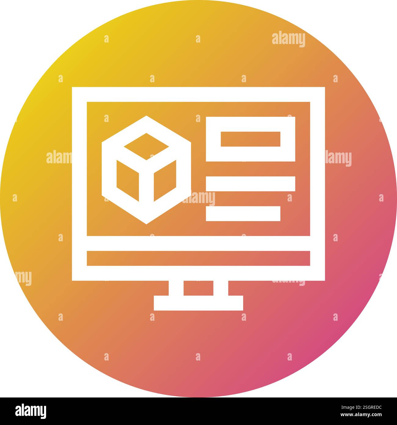 3d Modeling Vector Icon Design Illustration Stock Vector Image & Art ...