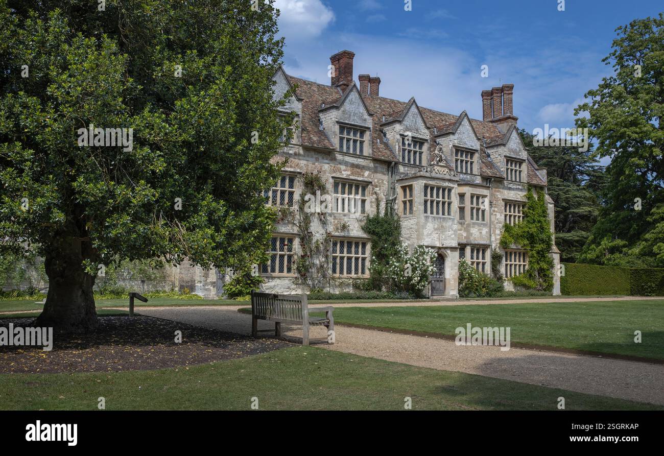 Exterior of Anglesby Abbey Cambridge England UK Stock Photo - Alamy