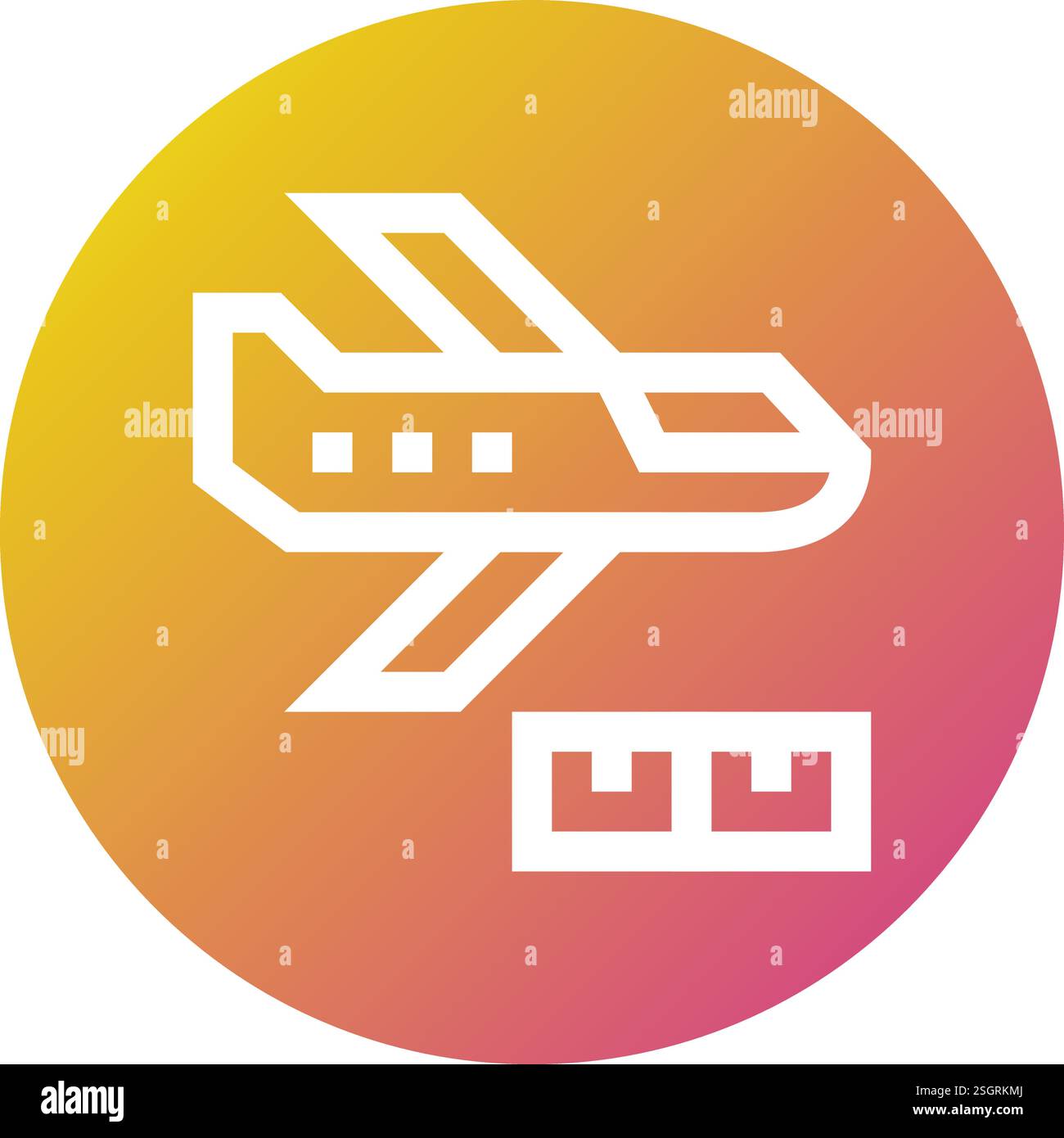 Shipping illustration line icon Cut Out Stock Images & Pictures - Alamy