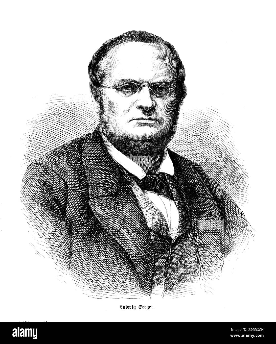 Ludwig Wilhelm Friedrich Seeger (1810-1864).a notable 19th-century ...