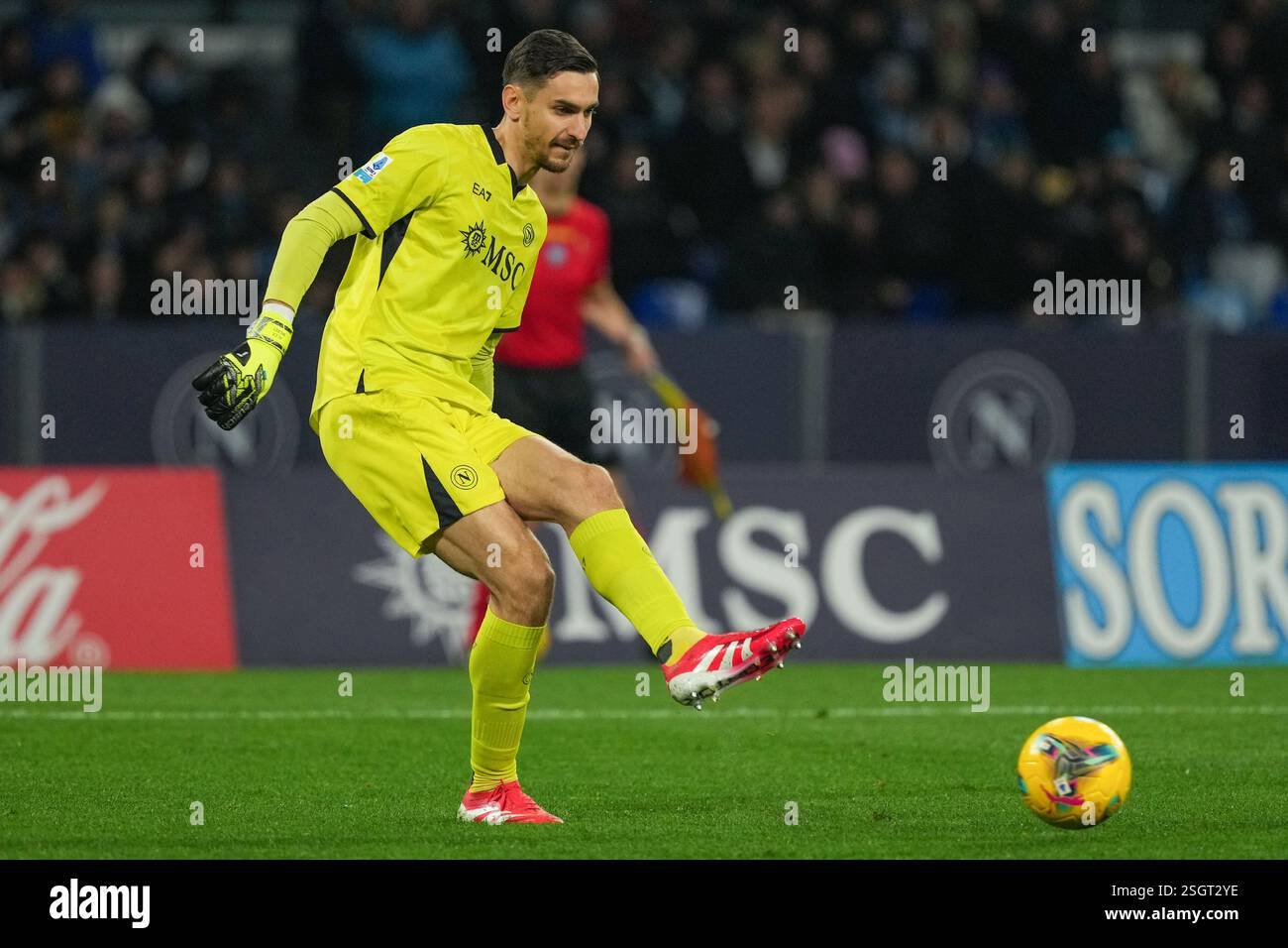 Naples, Italy. 9 Feb, 2025. Alex Meret of SSC Napoli during the Serie A ...