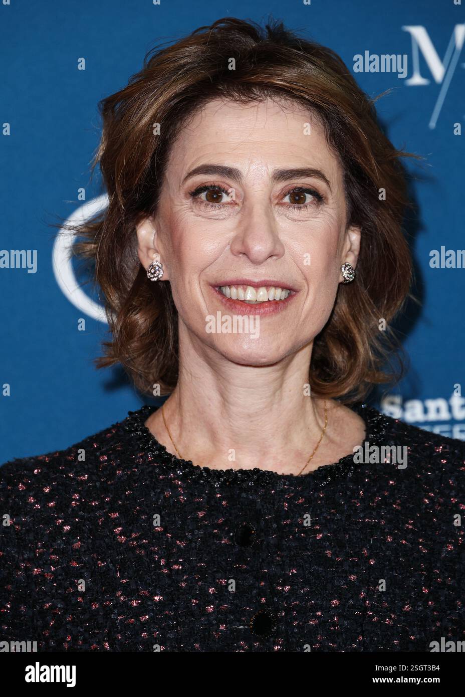 SANTA BARBARA, CALIFORNIA, USA - FEBRUARY 09: Fernanda Torres arrives ...