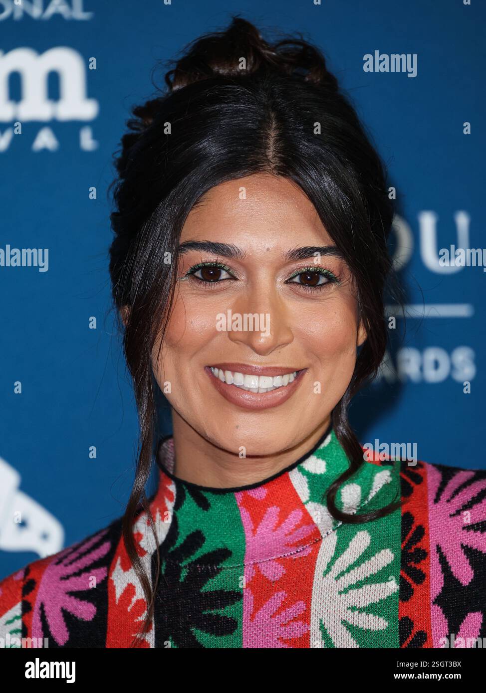 SANTA BARBARA, CALIFORNIA, USA - FEBRUARY 09: Jessica Damouni arrives ...