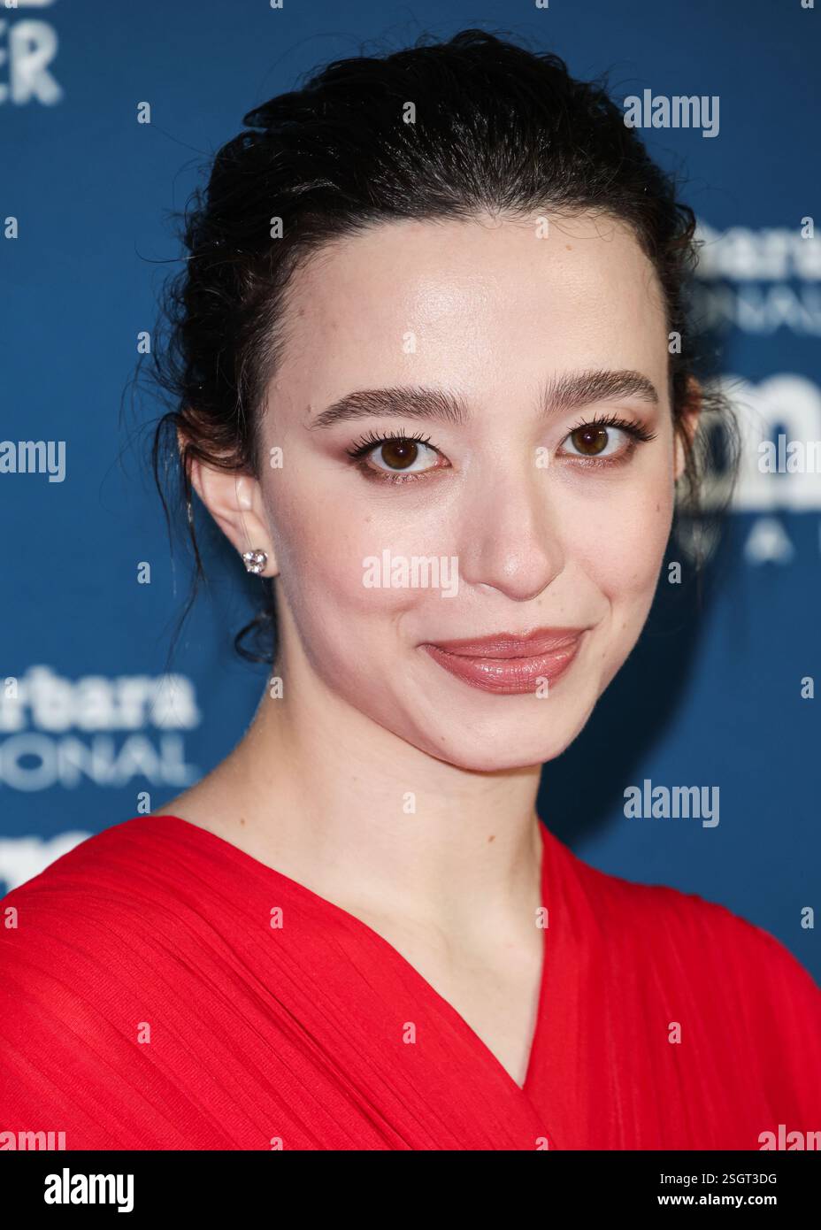 SANTA BARBARA, CALIFORNIA, USA - FEBRUARY 09: Mikey Madison arrives at ...